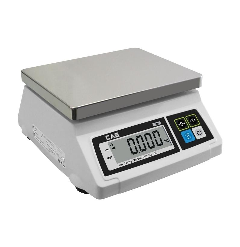 Váha stolní kuchyňská na porce CAS SW 1S-10DR dvourozsahová 4-10kg - KARMEB